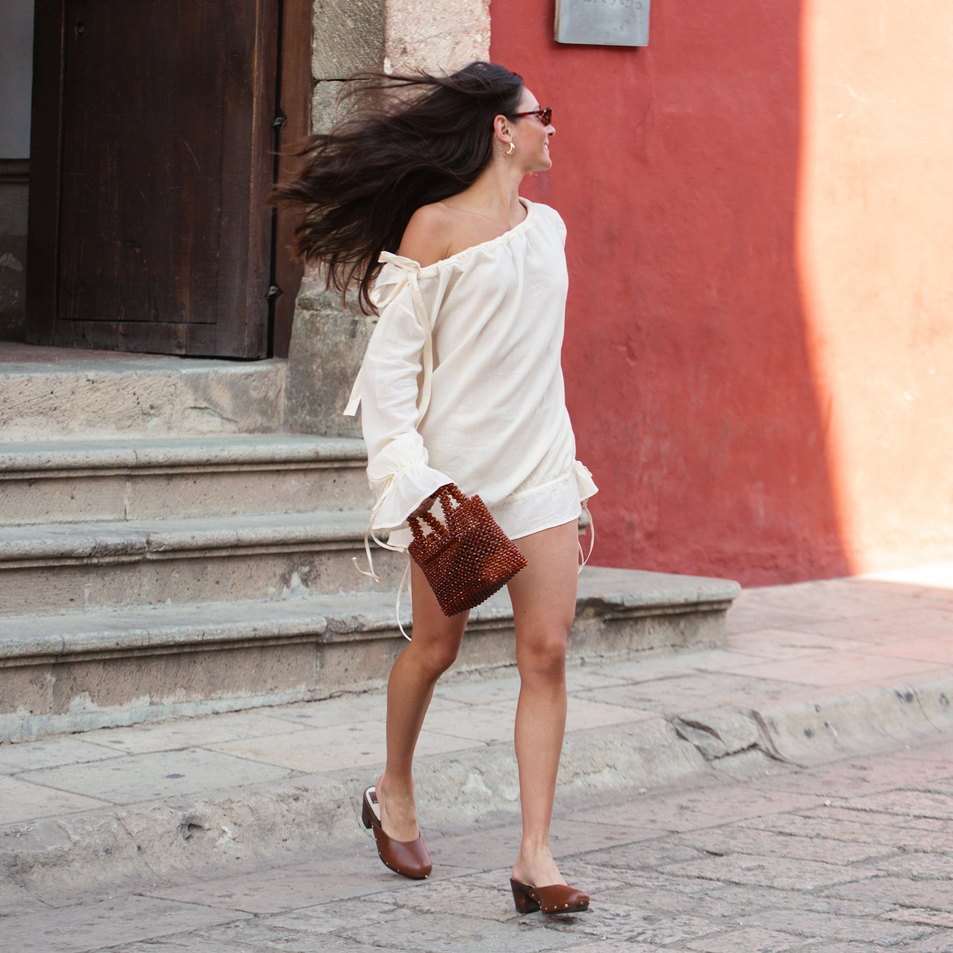 CAMYN HEELS BROWN LEATHER – Dolce Vita