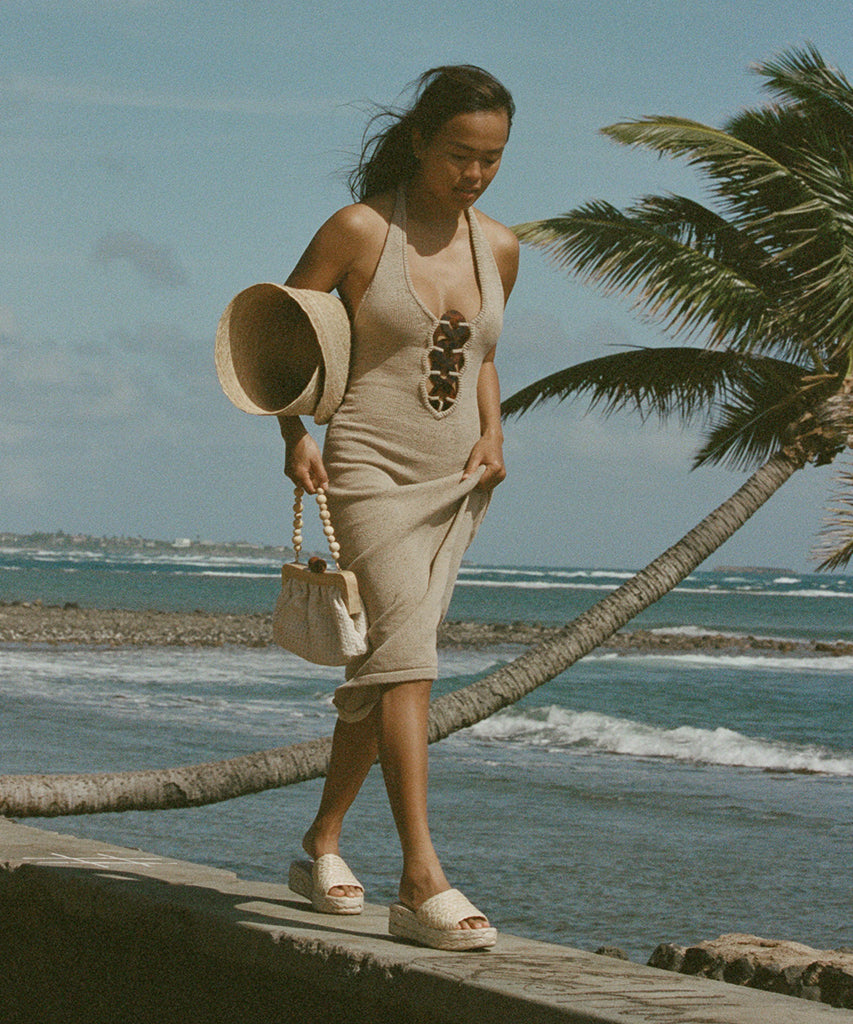 CHAVI SANDALS LT NATURAL RAFFIA – Dolce Vita