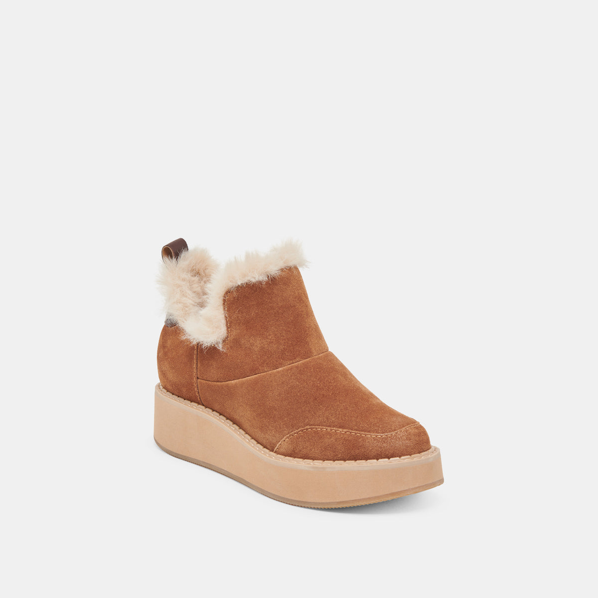 ARDY PLUSH H2O BOOTIES PECAN SUEDE – Dolce Vita