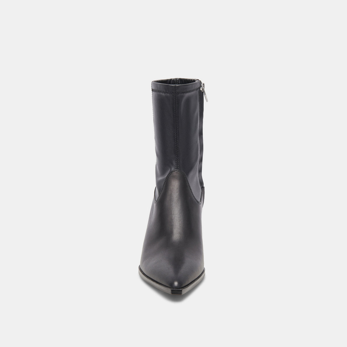 Arya Black Leather Boots | Rich Leather Black Boots with Skinny Heel – Dolce Vita