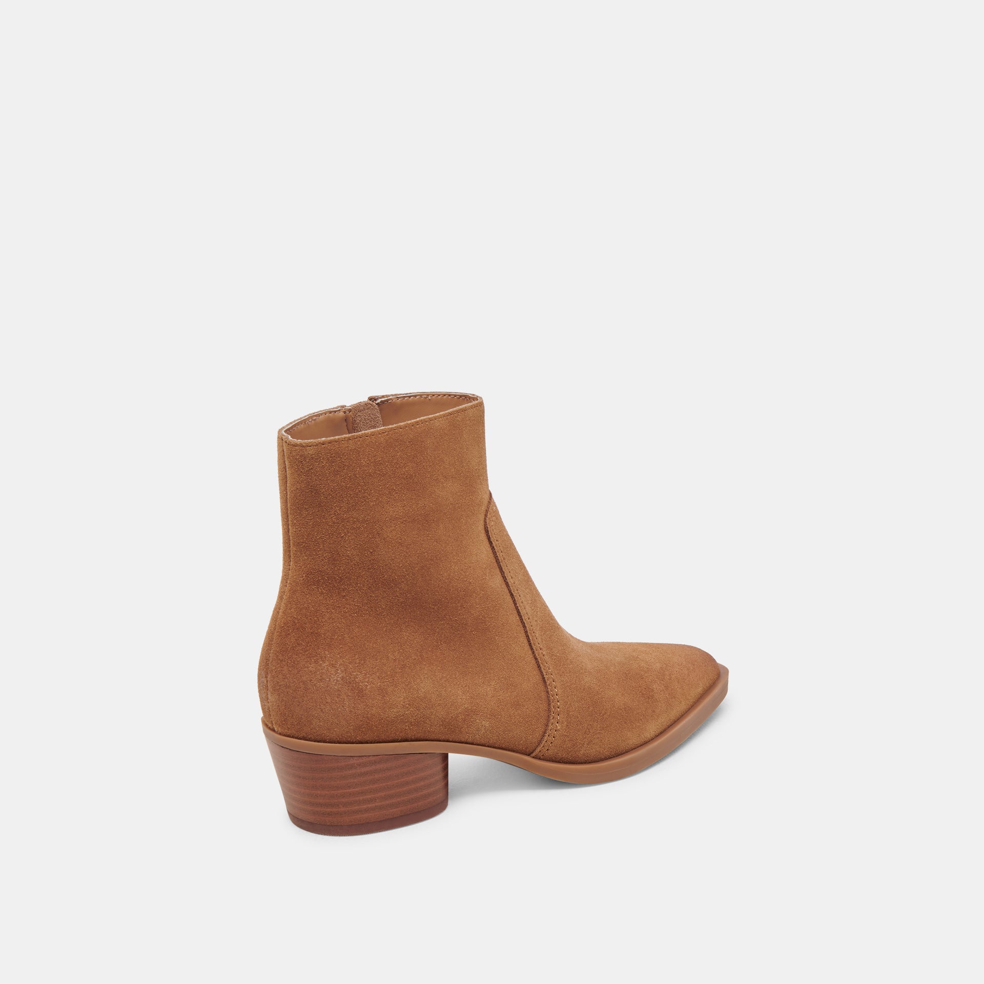 Fahari H2O Waterproof Brown Suede Wide Booties | Dolce Vita