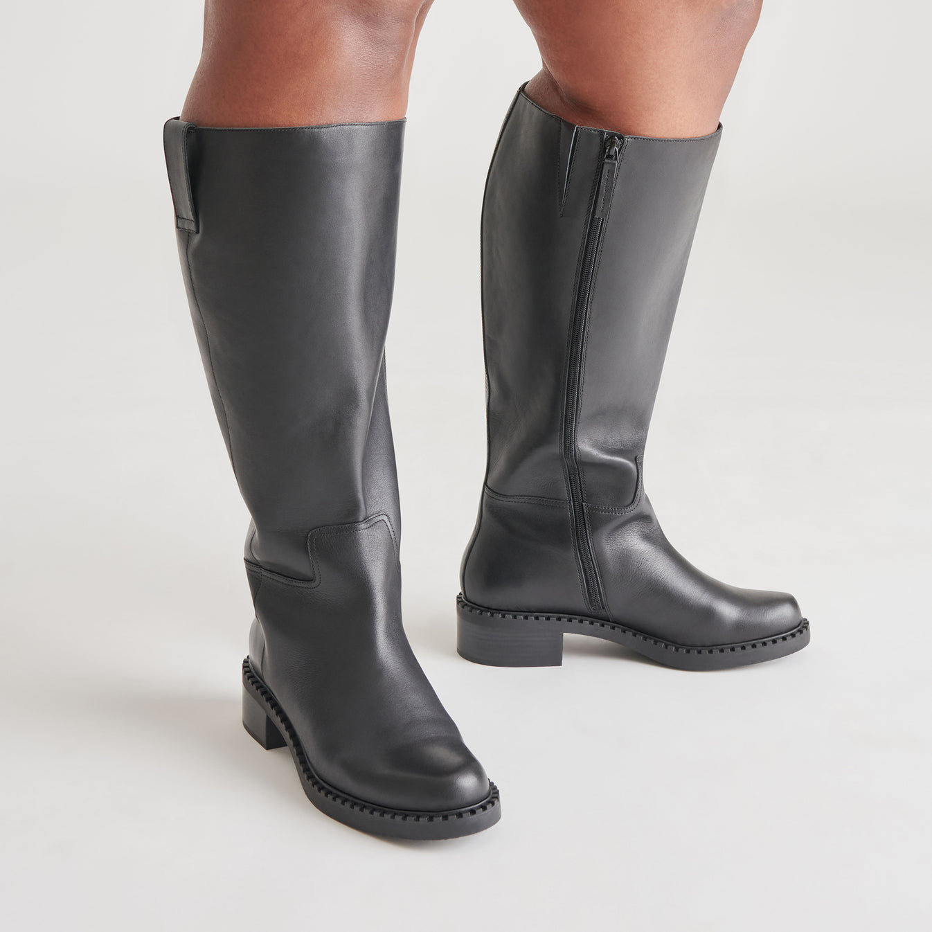 Glory H2O Extra Wide Calf Black Boots | Waterproof Wide Boots – Dolce Vita