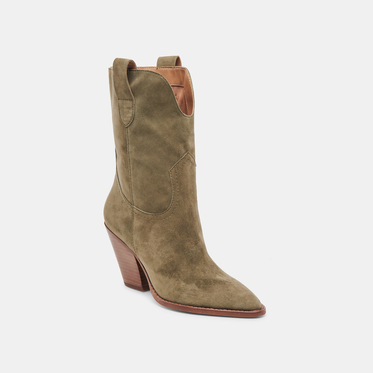JESSEY BOOTS MOSS SUEDE – Dolce Vita