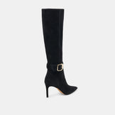 KINZY BOOTS ONYX SUEDE – Dolce Vita