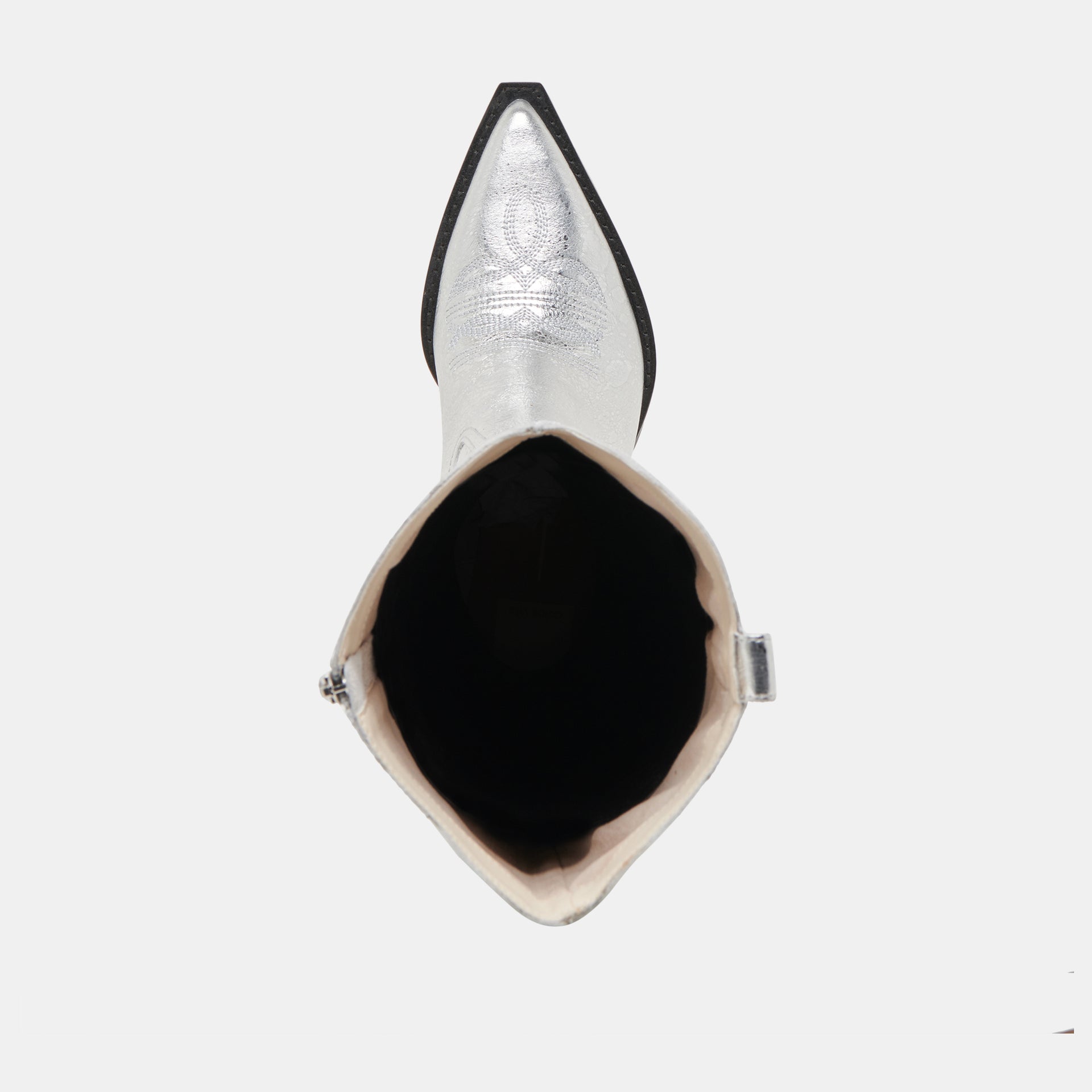 RYATT WIDE CALF BOOTS SILVER DISTRESSED LEATHER – Dolce Vita