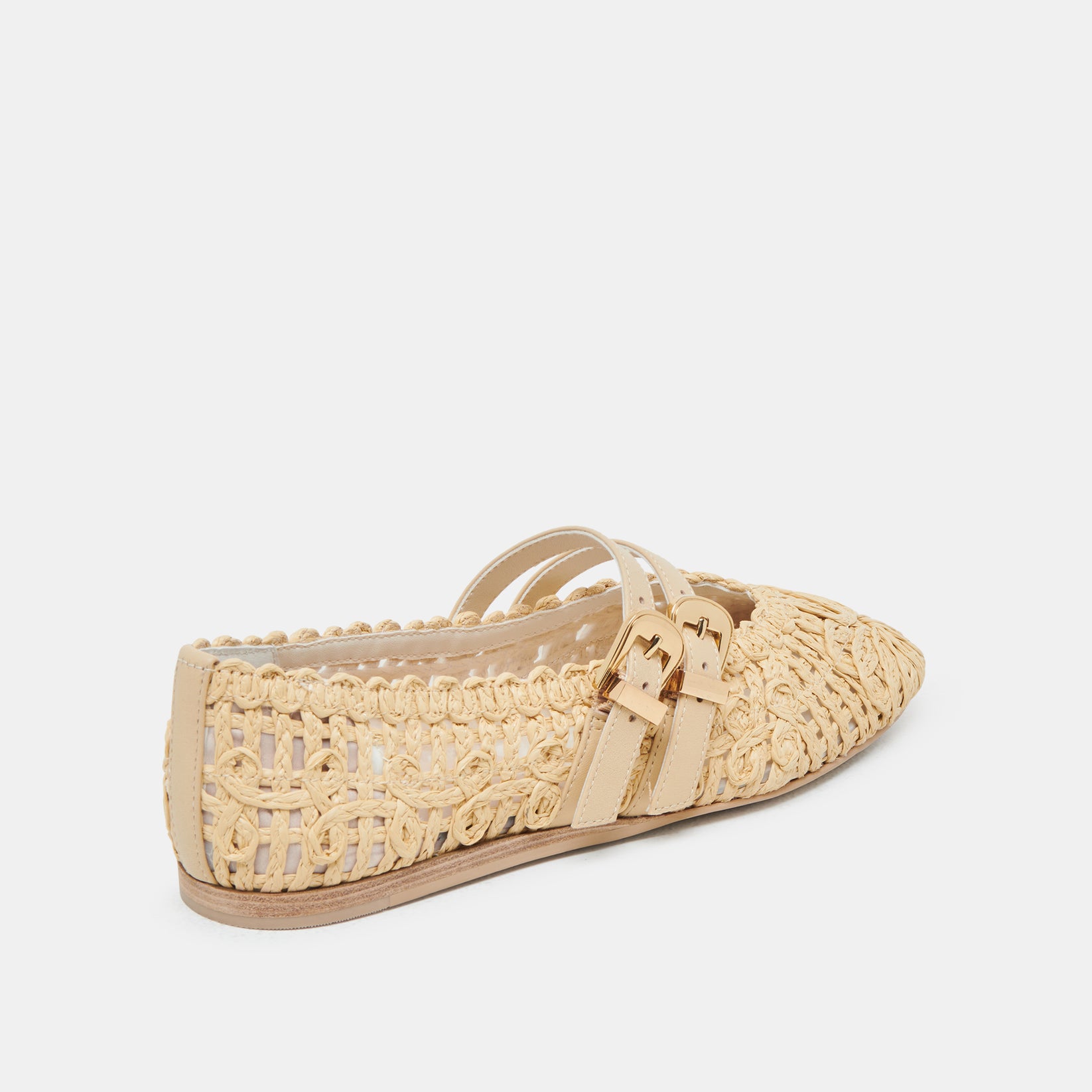 BAYLEE SUNFLOWER BALLET FLATS LT NATURAL MACRAME – Dolce Vita