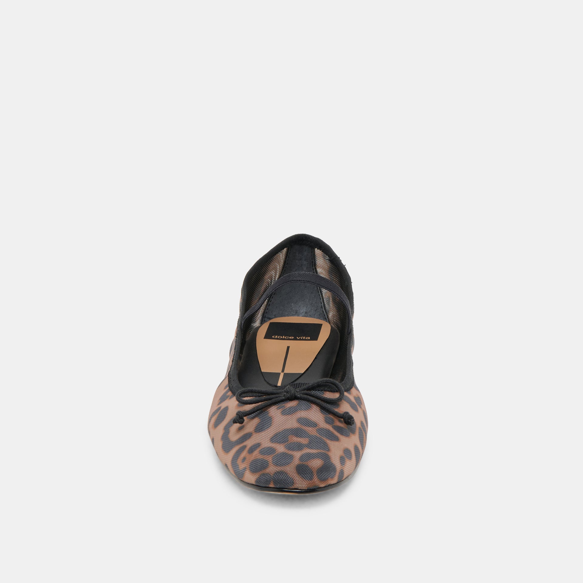 CADEL BALLET FLATS DK LEOPARD MESH – Dolce Vita