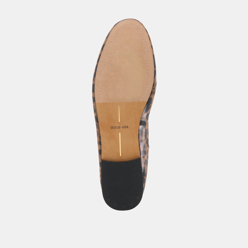 CADEL BALLET FLATS DK LEOPARD MESH – Dolce Vita