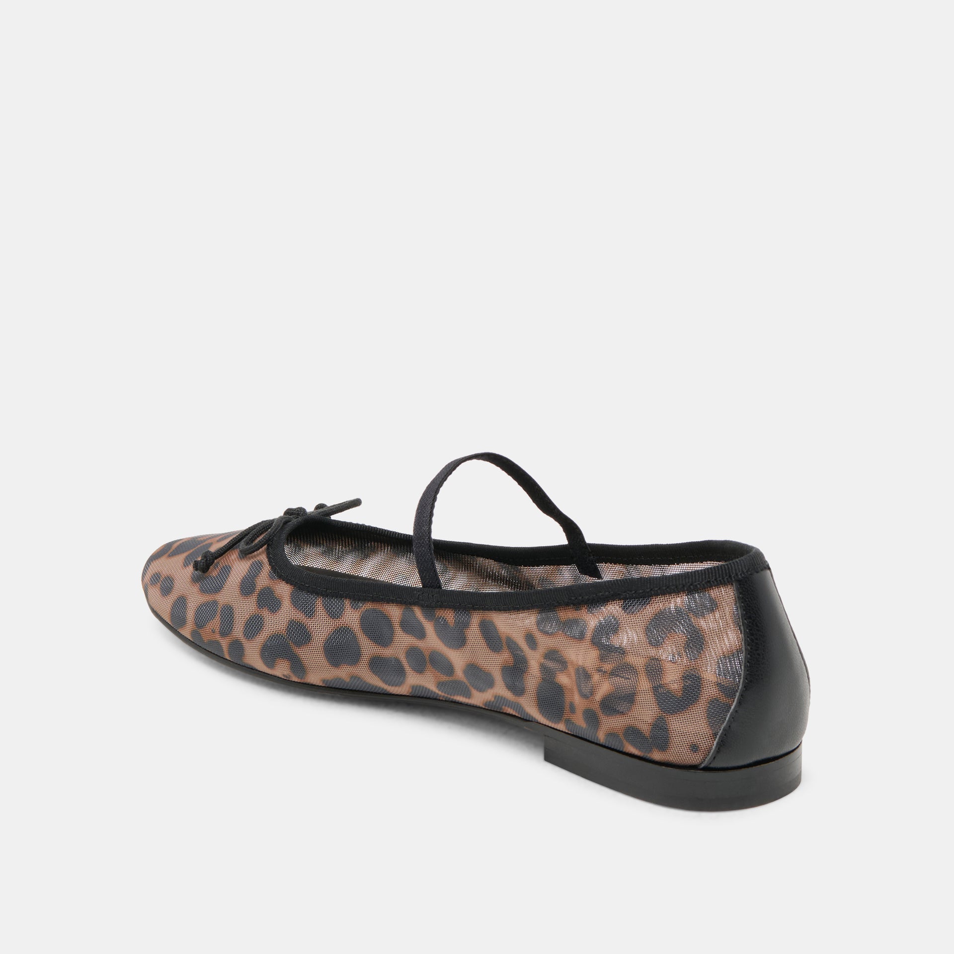 CADEL BALLET FLATS DK LEOPARD MESH – Dolce Vita