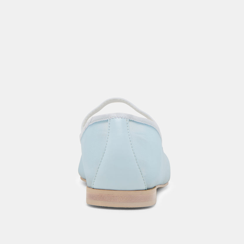 CADEL BALLET FLATS ICE BLUE MESH – Dolce Vita