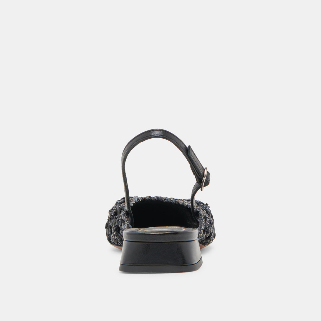 CYNDI FLATS BLACK WOVEN – Dolce Vita