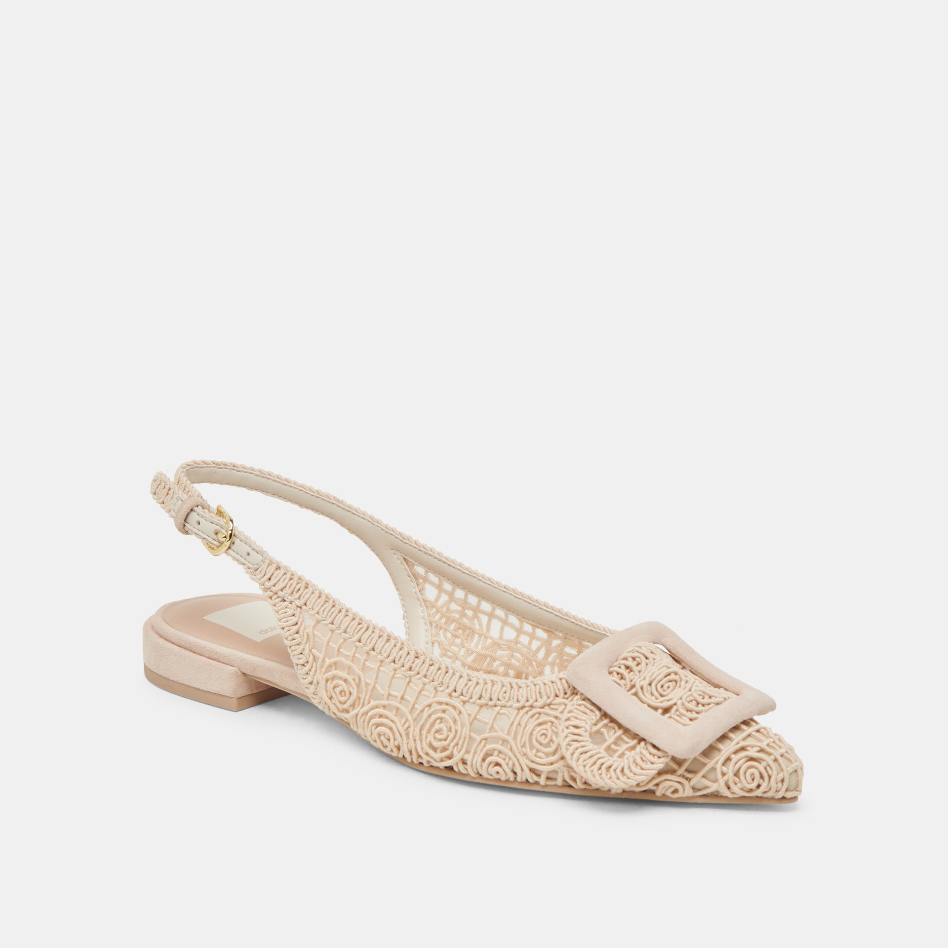 PAULEY FLATS NATURAL MACRAME – Dolce Vita