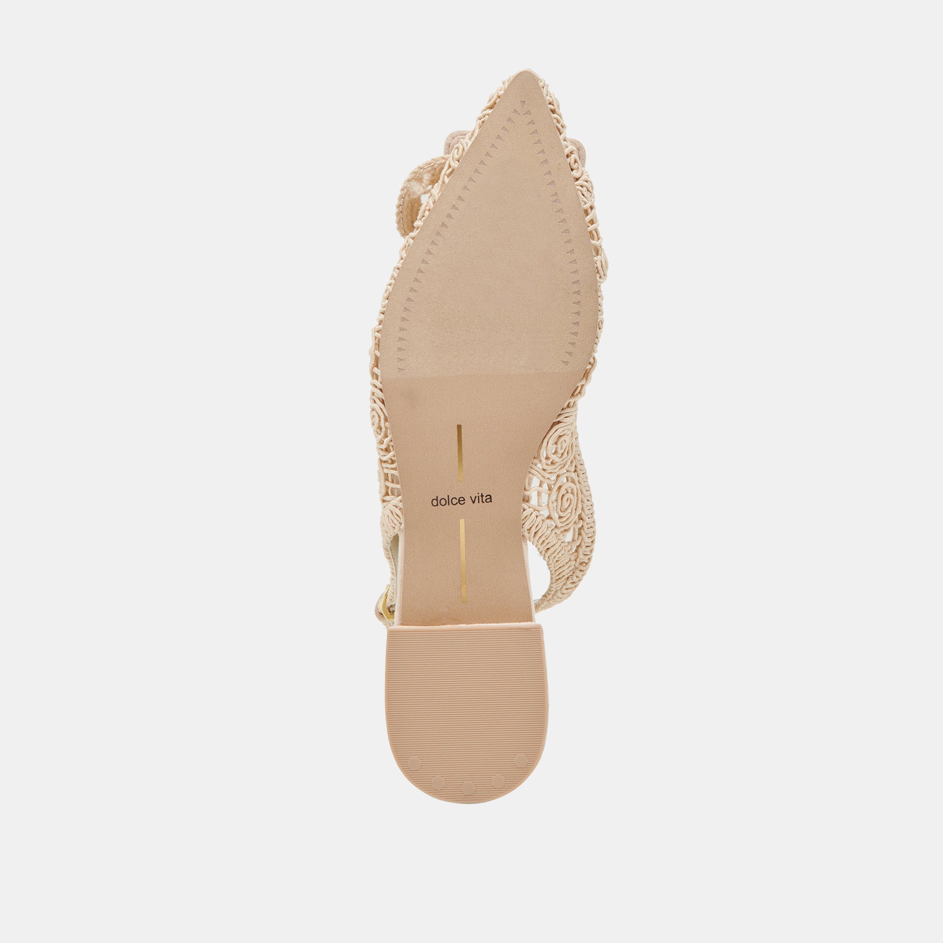 PAULEY FLATS NATURAL MACRAME – Dolce Vita