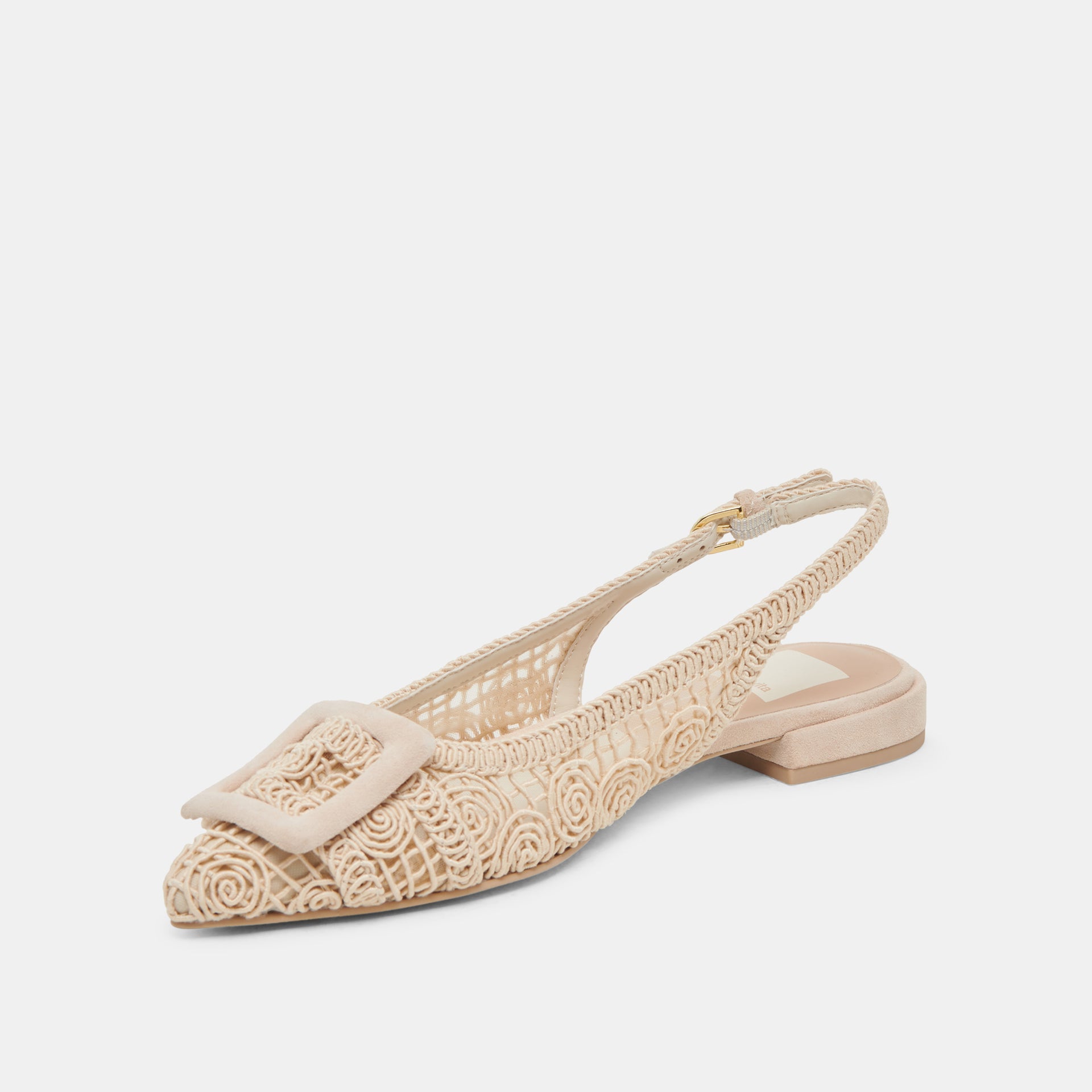 PAULEY FLATS NATURAL MACRAME – Dolce Vita
