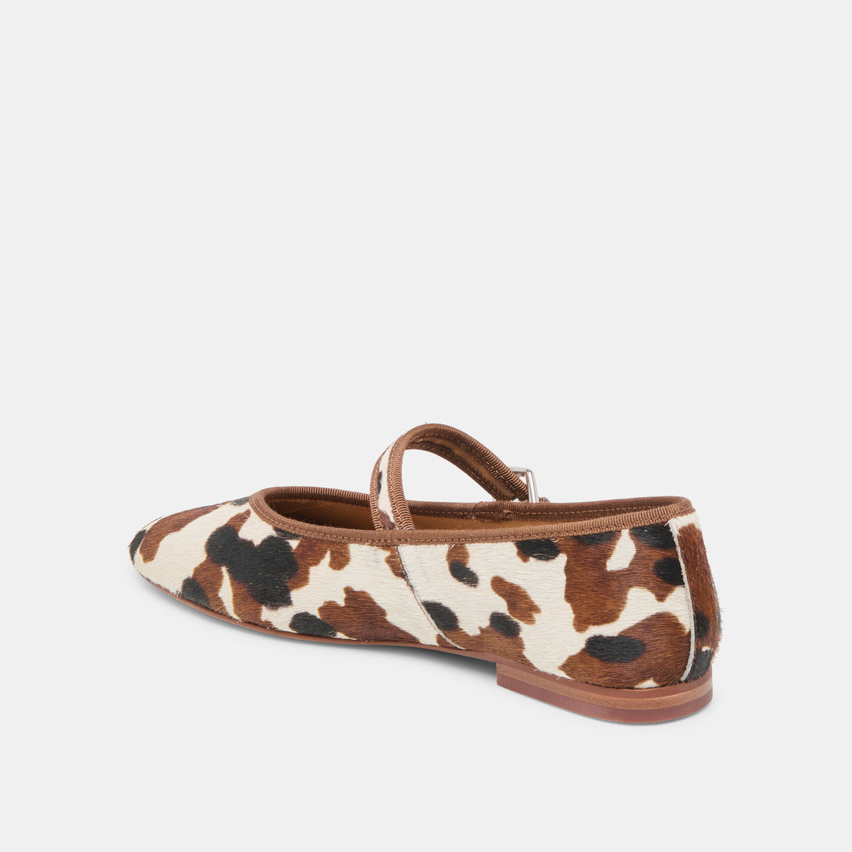 Roslyn Cocoa Taurus Calf Hair | Ballet Flats – Dolce Vita