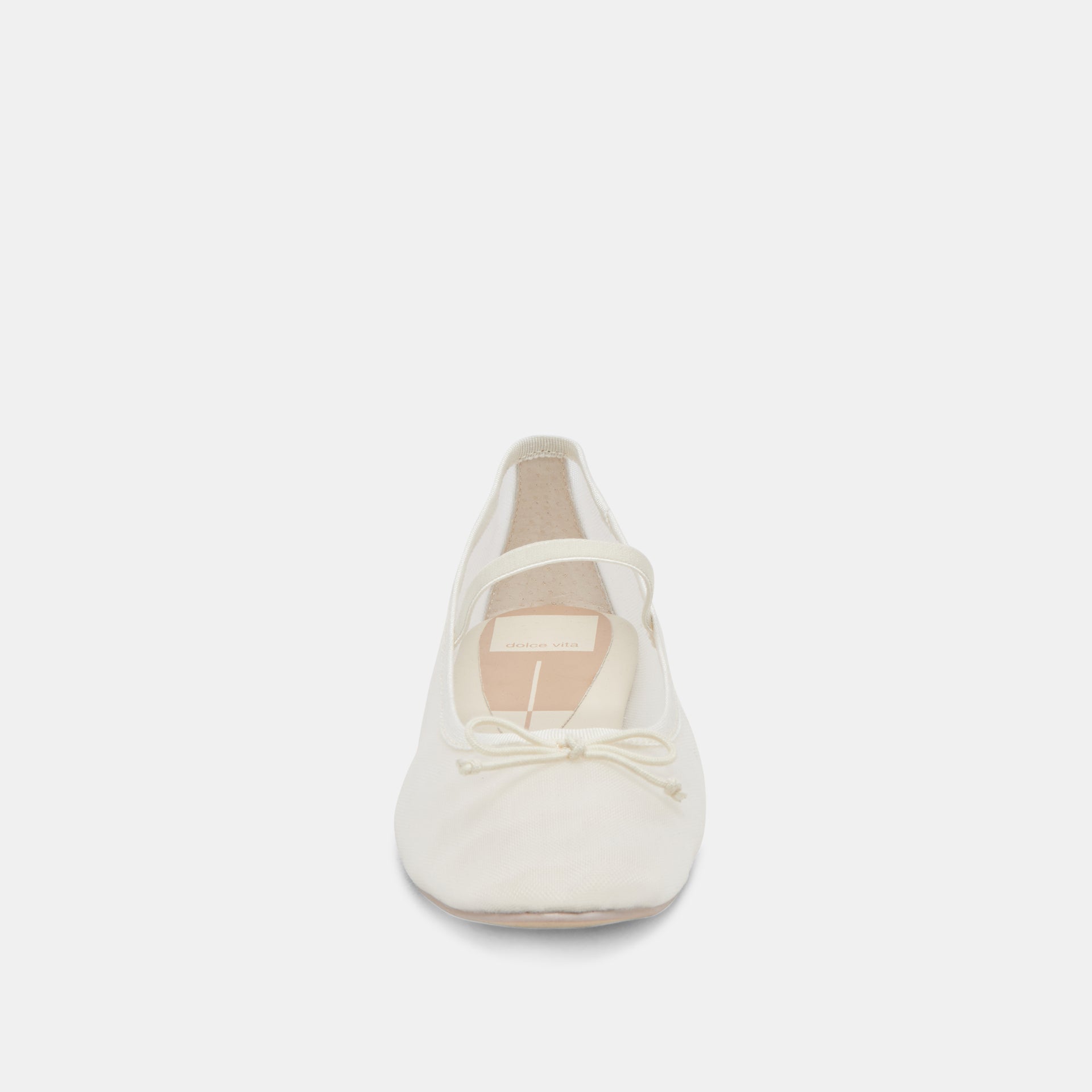 CADEL BALLET FLATS IVORY MESH – Dolce Vita