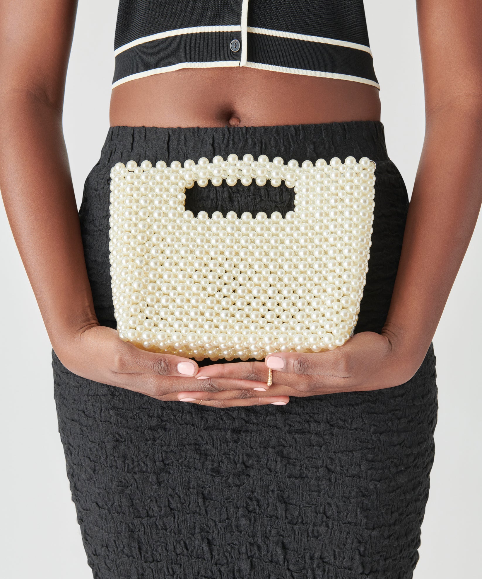LINZY HANDBAG PEARL – Dolce Vita