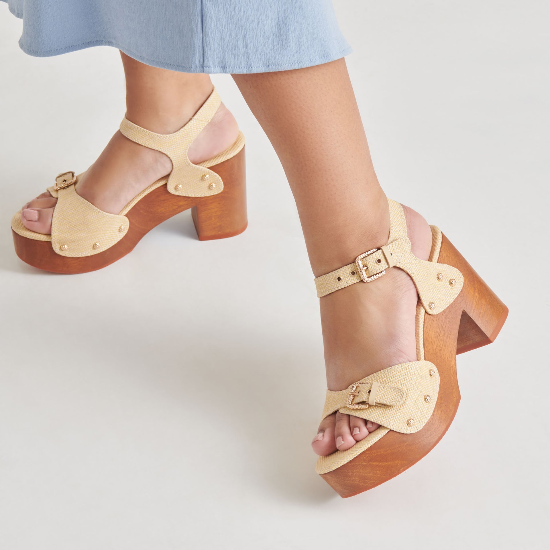 YANDY HEELS LT NATURAL RAFFIA – Dolce Vita