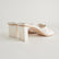 CARLAN HEELS OFF WHITE SILK – Dolce Vita