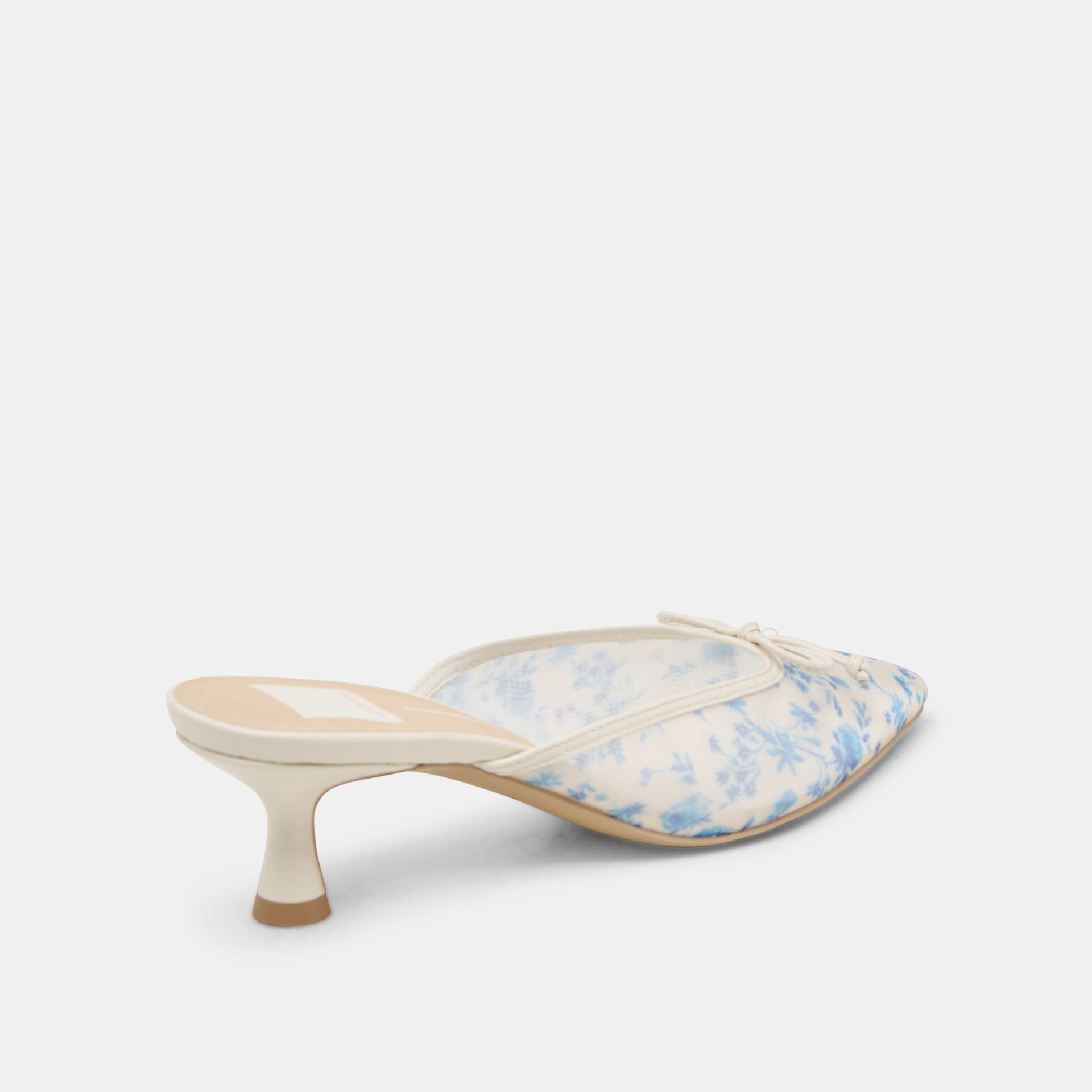 Cleo Blue Floral Mesh Heels | Dolce Vita