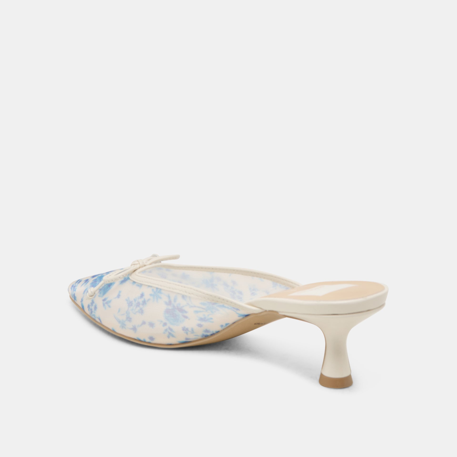 Cleo Blue Floral Mesh Heels | Dolce Vita