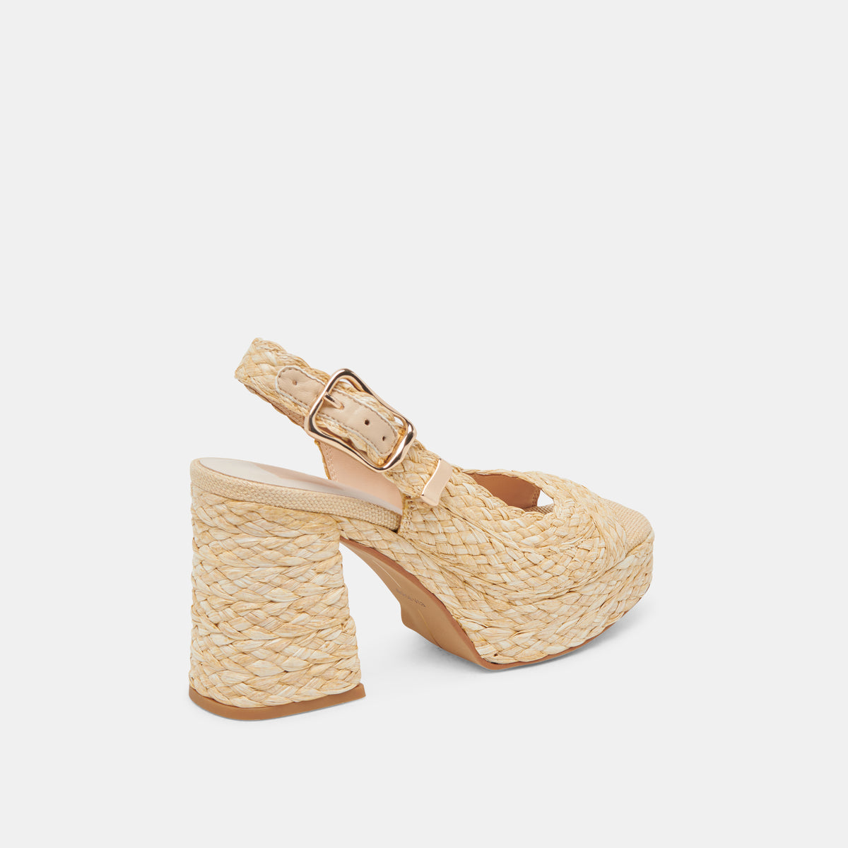 FLORES HEELS NATURAL RAFFIA – Dolce Vita