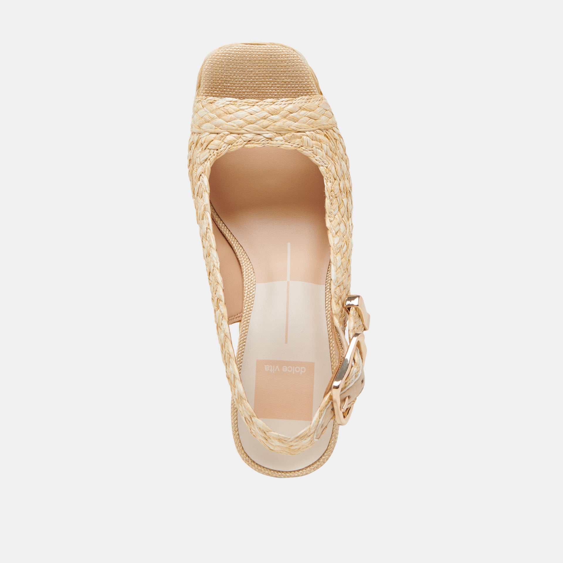 FLORES HEELS NATURAL RAFFIA – Dolce Vita