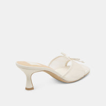 Galen White Tulle Heels | Dolce Vita