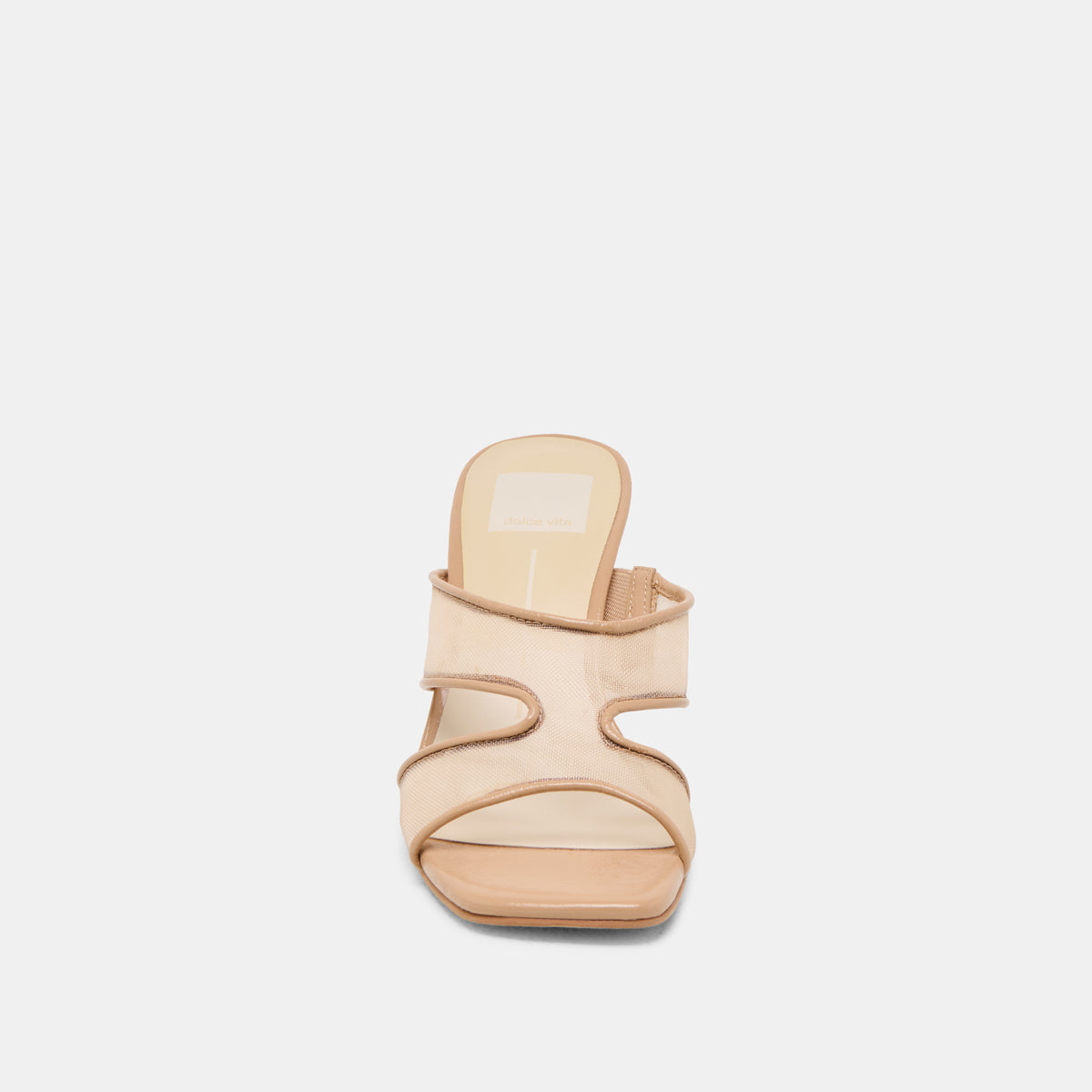 Gitel Light Tan Mesh Heels | Dolce Vita