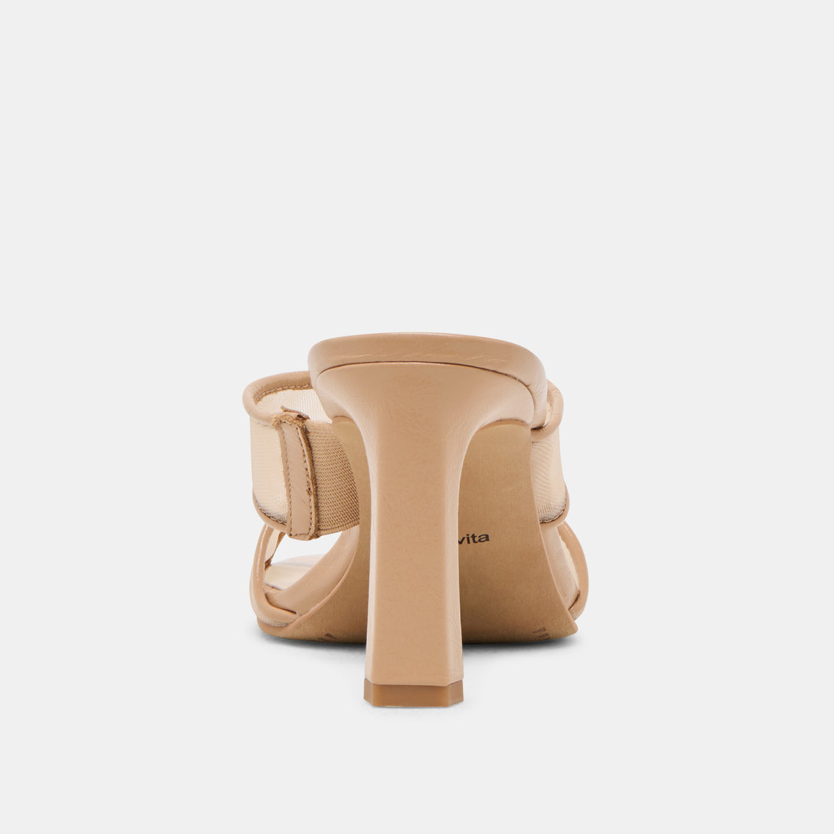 Gitel Light Tan Mesh Heels | Dolce Vita