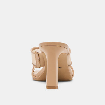 Gitel Light Tan Mesh Heels | Dolce Vita
