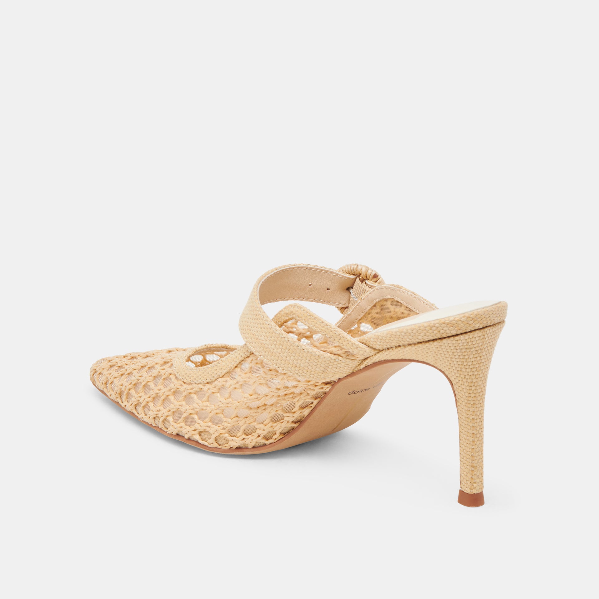 KEEKEE HEELS LT NATURAL WOVEN RAFFIA – Dolce Vita