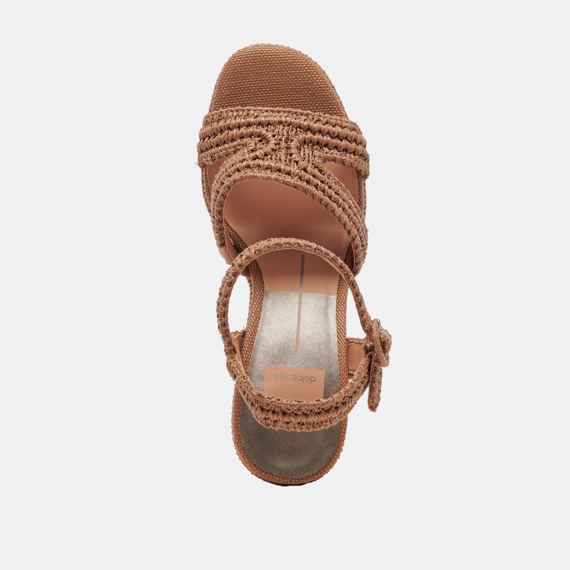 LACYE HEELS BROWN WOVEN – Dolce Vita