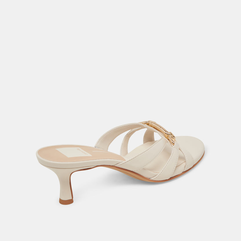 LERAH HEELS BONE LEATHER – Dolce Vita