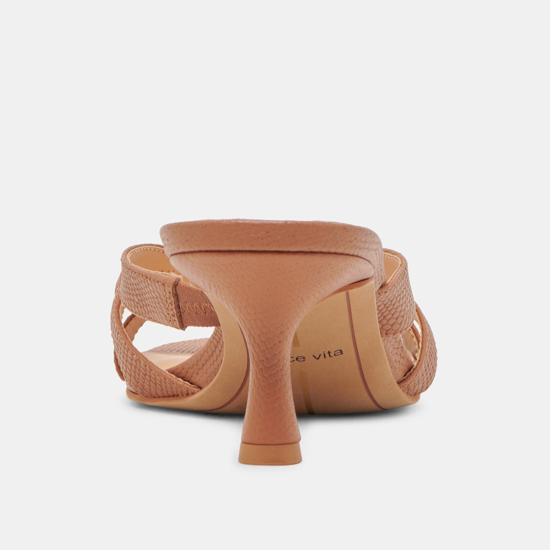 LERAH HEELS SADDLE EMBOSSED LEATHER – Dolce Vita