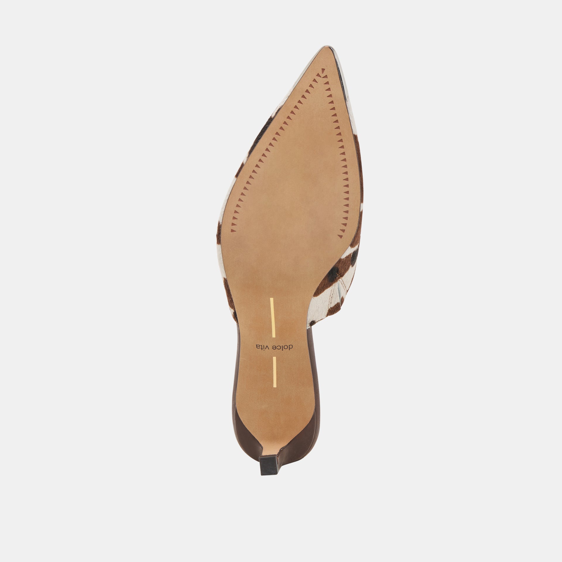 Lexy Cocoa Taurus Calf Hair Heels | Dolce Vita