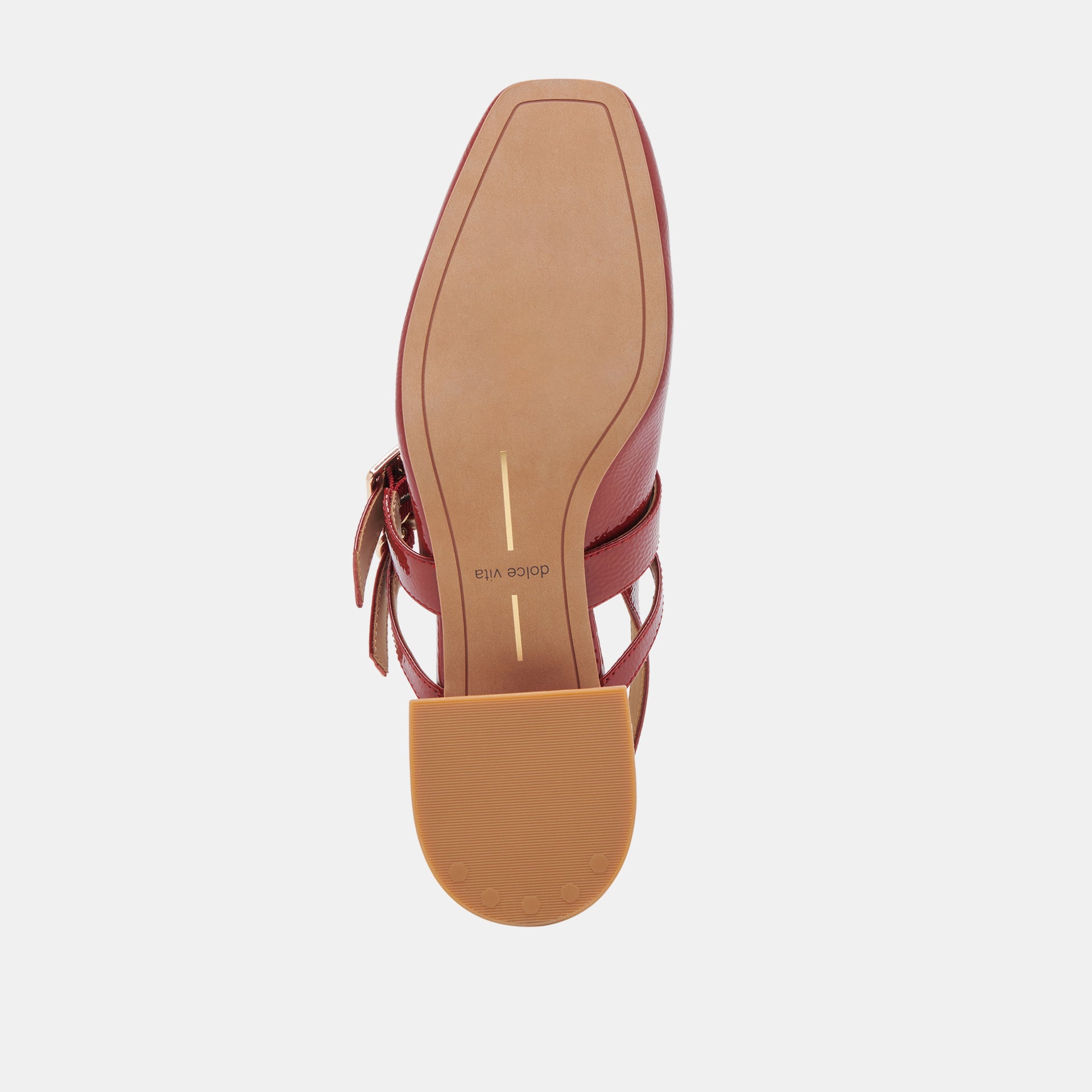 PATZY HEELS CRIMSON CRINKLE PATENT LEATHER – Dolce Vita