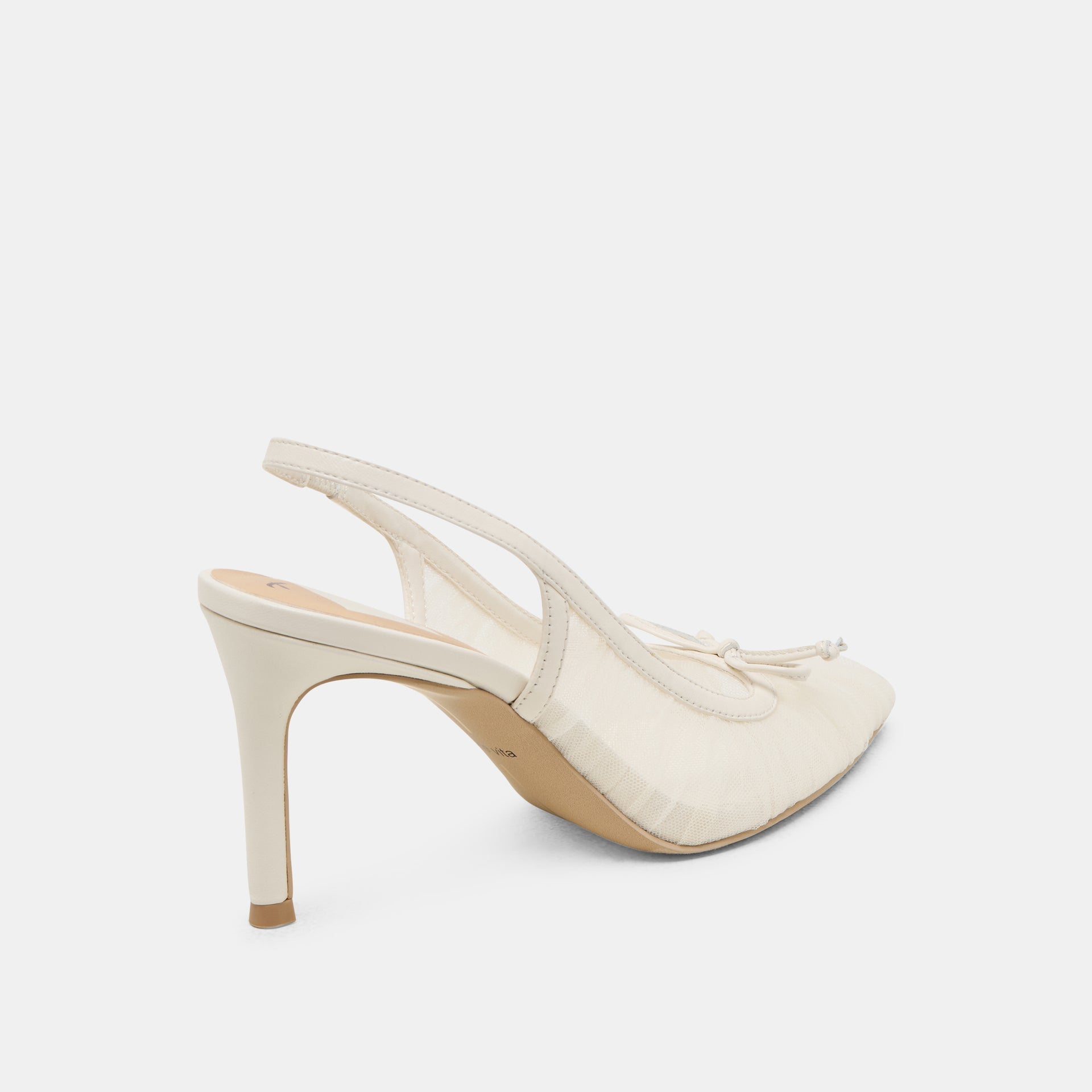Yela White Tulle Heels | Dolce Vita