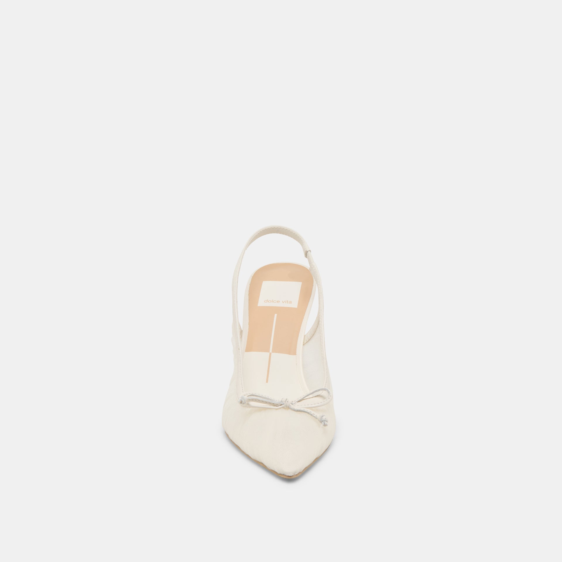 Yela White Tulle Heels | Dolce Vita