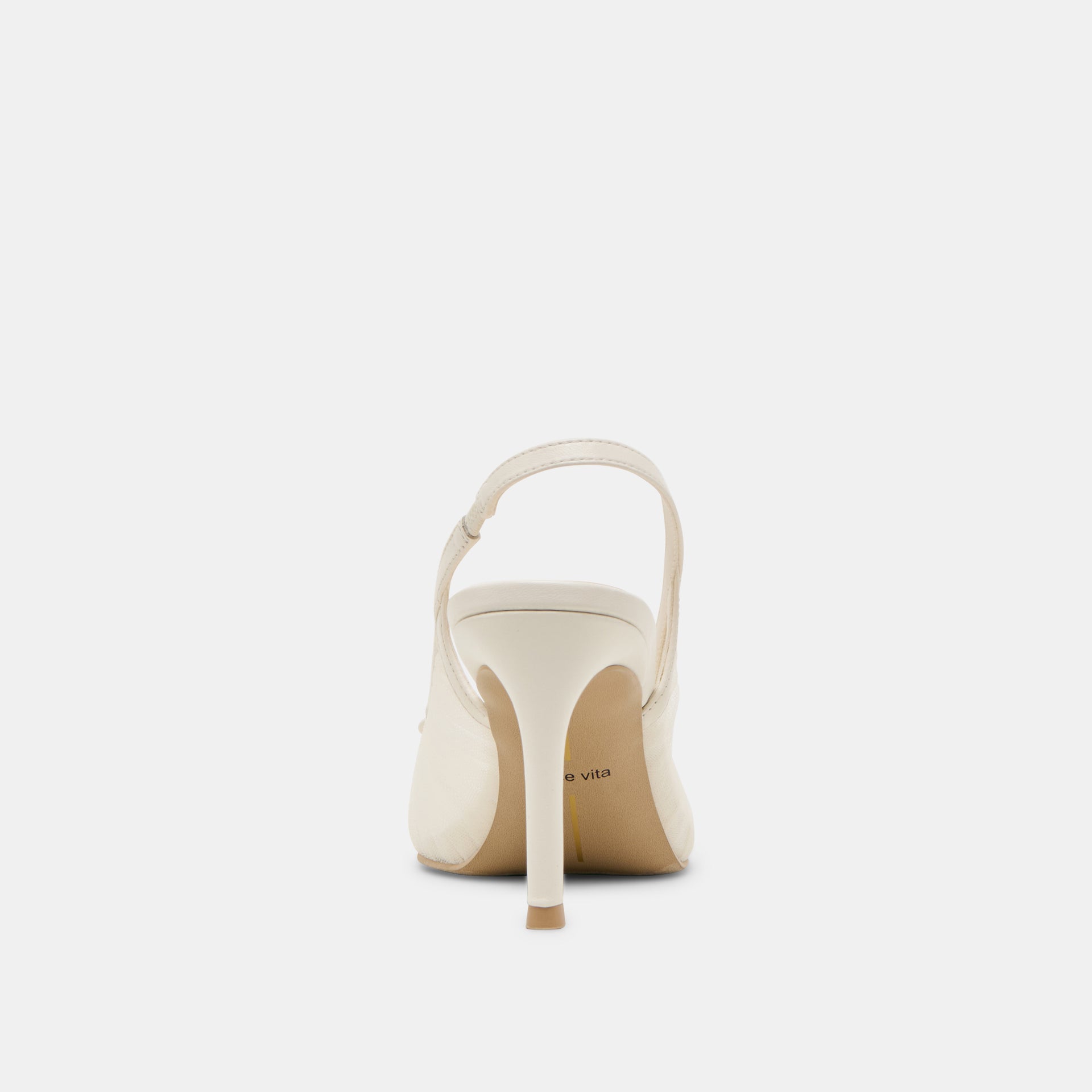 Yela White Tulle Heels | Dolce Vita