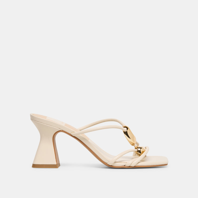 Alayna Bone Leather Heels | Dolce Vita