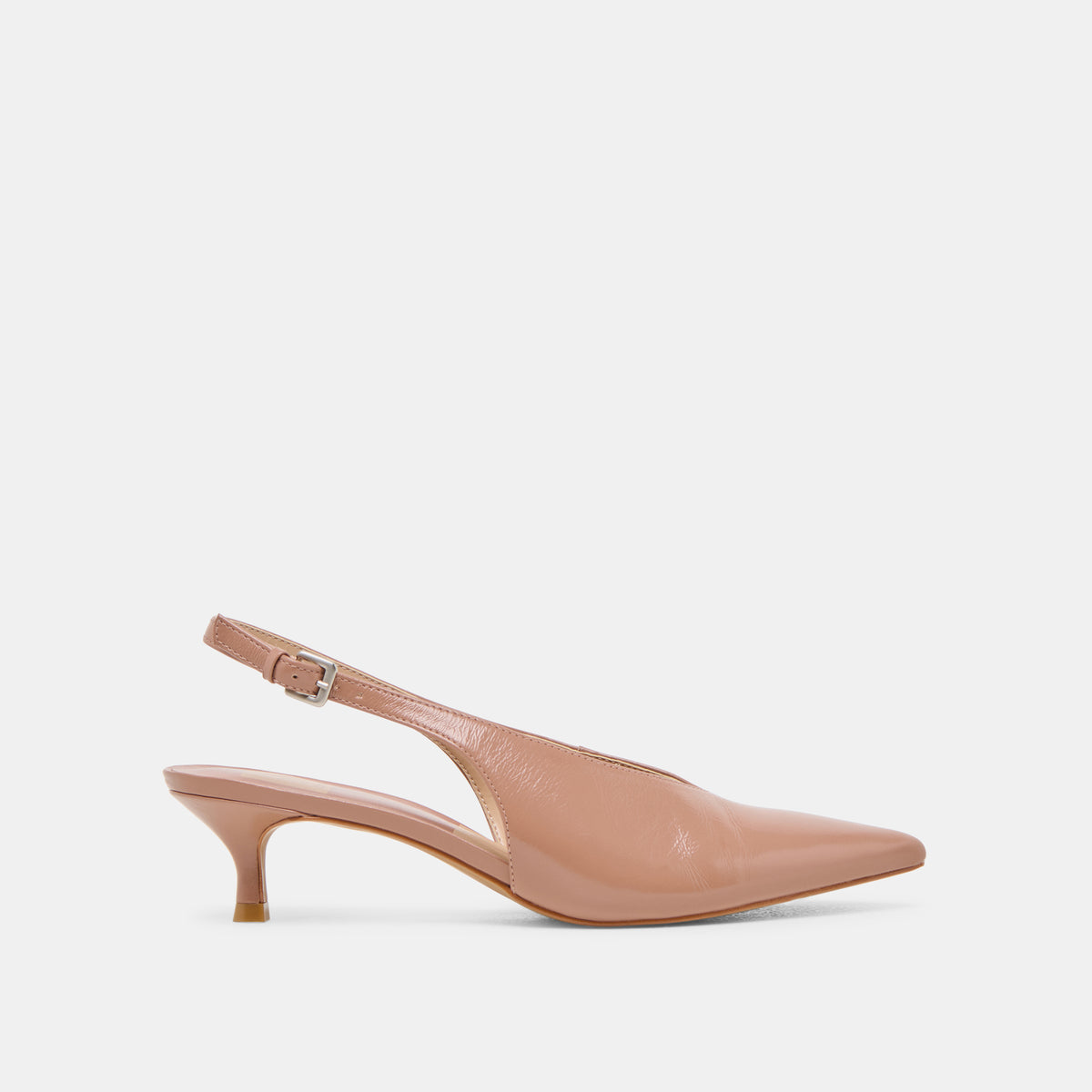 ALENNA HEELS WHISKEY CRINKLE PATENT – Dolce Vita