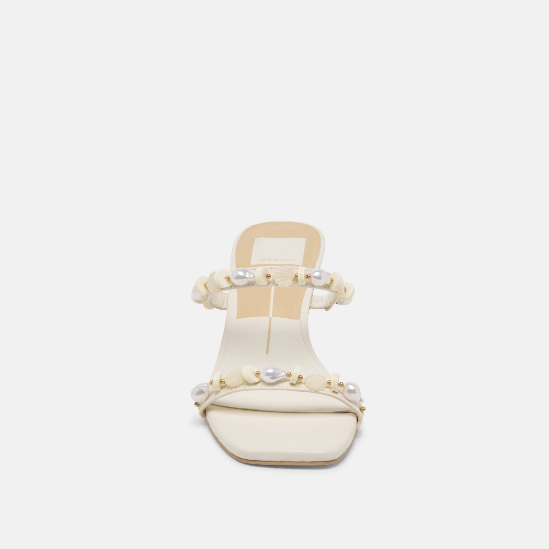 GRASON HEELS WHITE LEATHER – Dolce Vita