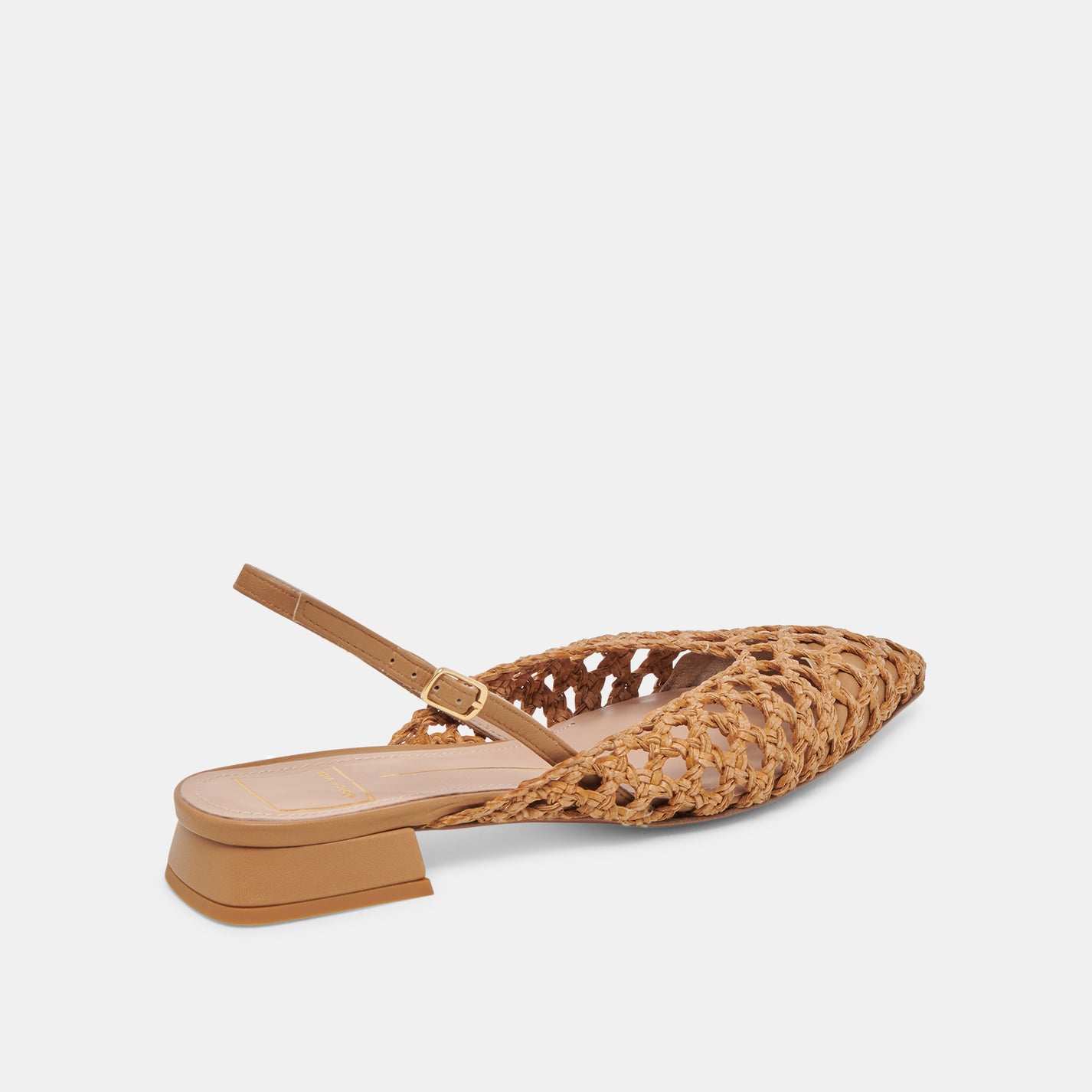 CYNDI FLATS NATURAL WOVEN – Dolce Vita