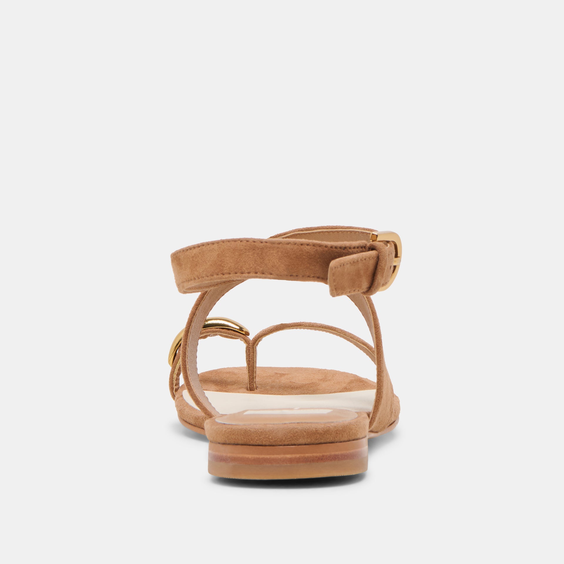 EARLA SANDALS BROWN SUEDE – Dolce Vita