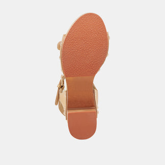 YANDY HEELS GOLD LEATHER – Dolce Vita
