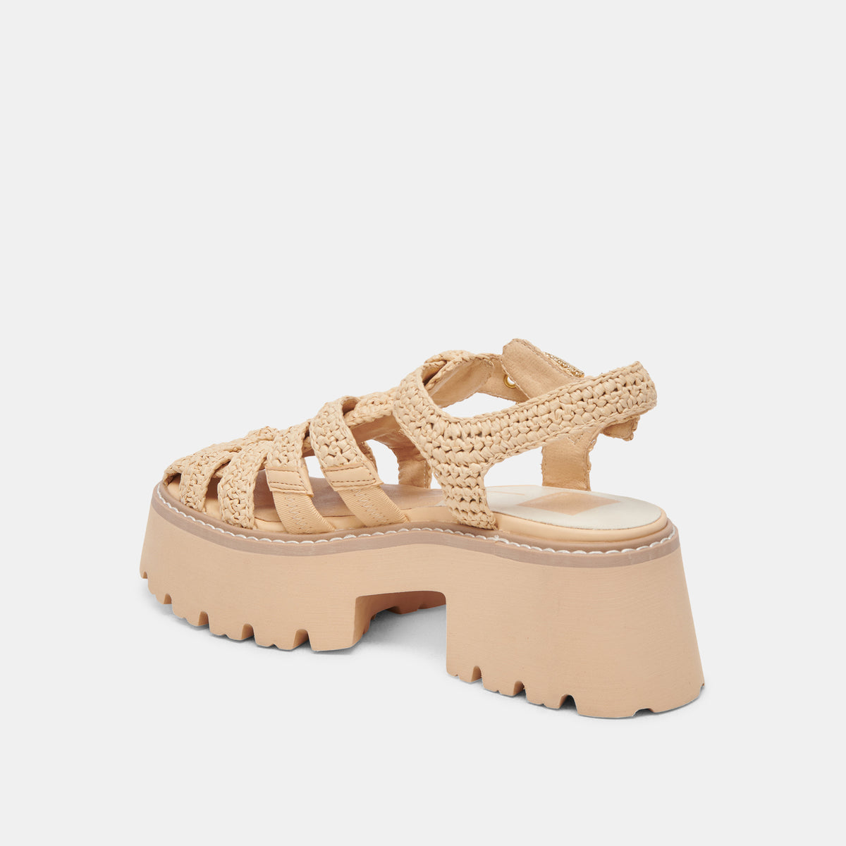 LASLY SANDALS NATURAL KNIT – Dolce Vita