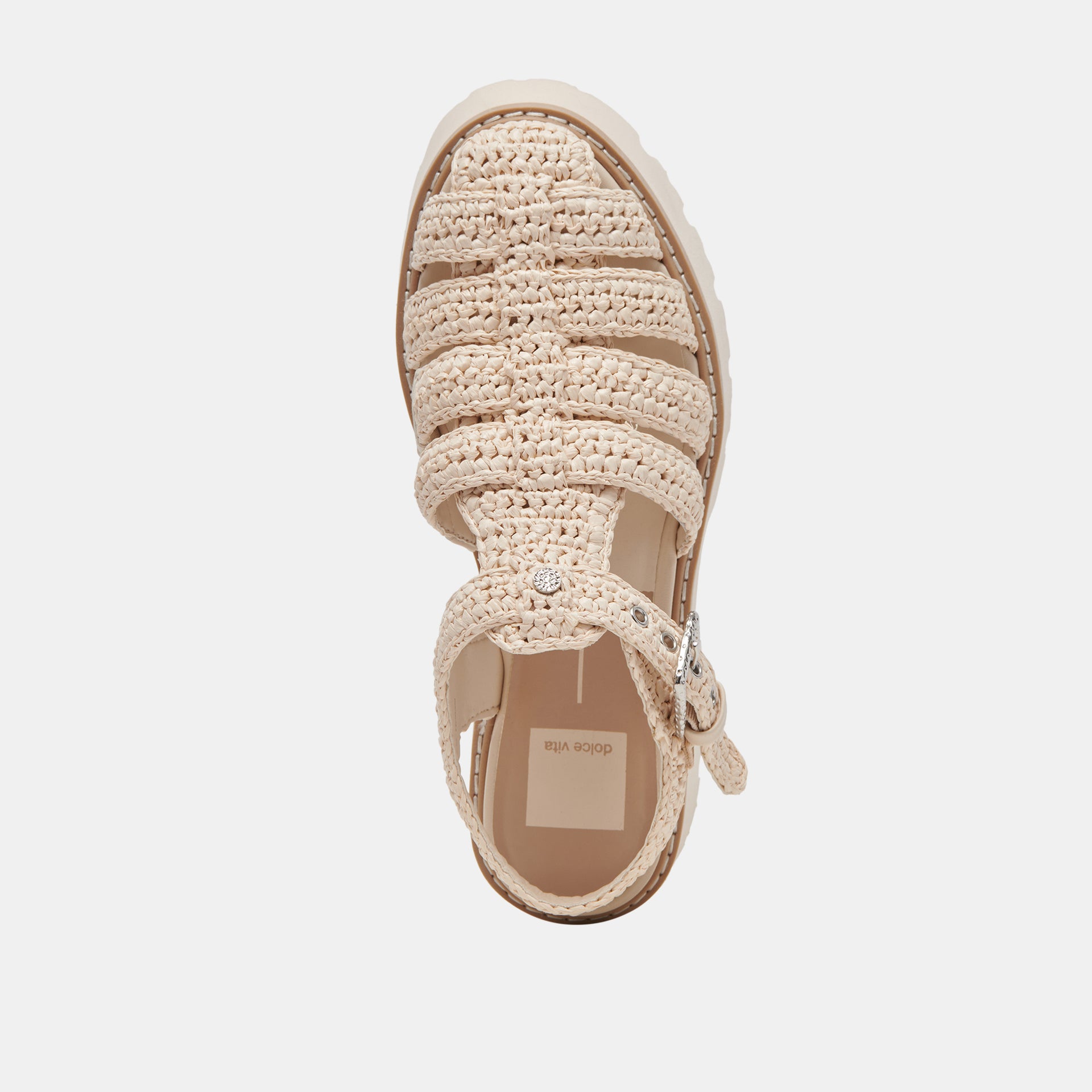 LASLY SANDALS OATMEAL KNIT – Dolce Vita