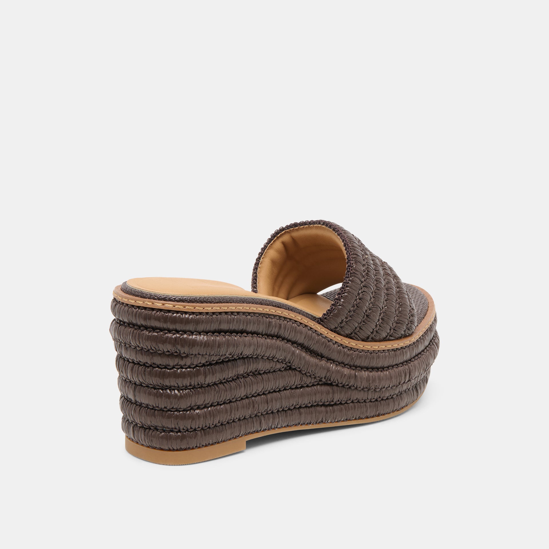 Throne Chocolate Raffia Wedges | Dolce Vita