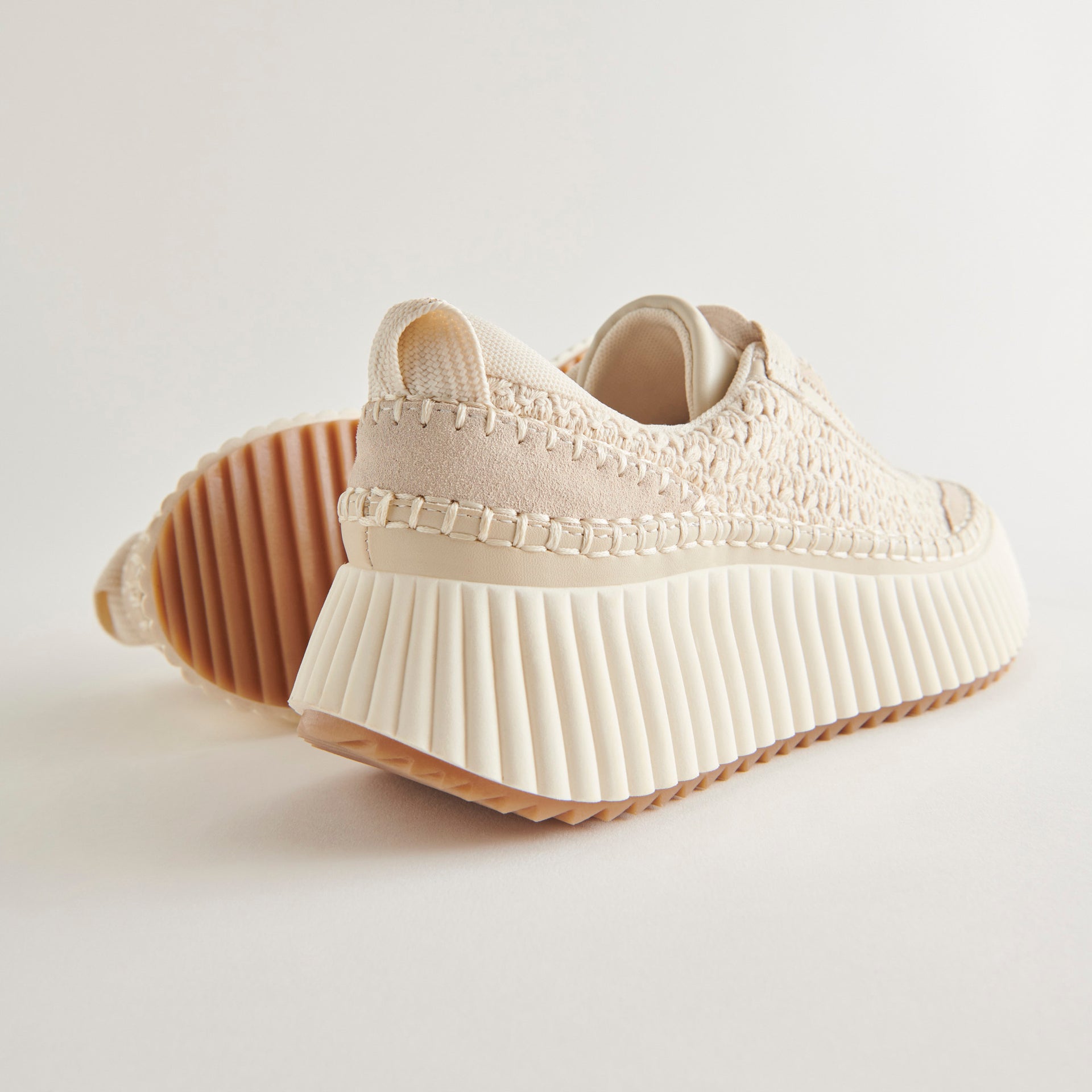 Dolen Sneakers in Sandstone Knit - Dolce Vita Women's Footwear